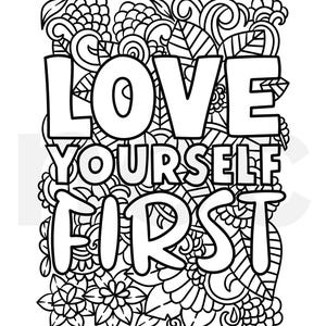 Motivational Coloring Sheets: 15 Pages With Positive and Motivational ...