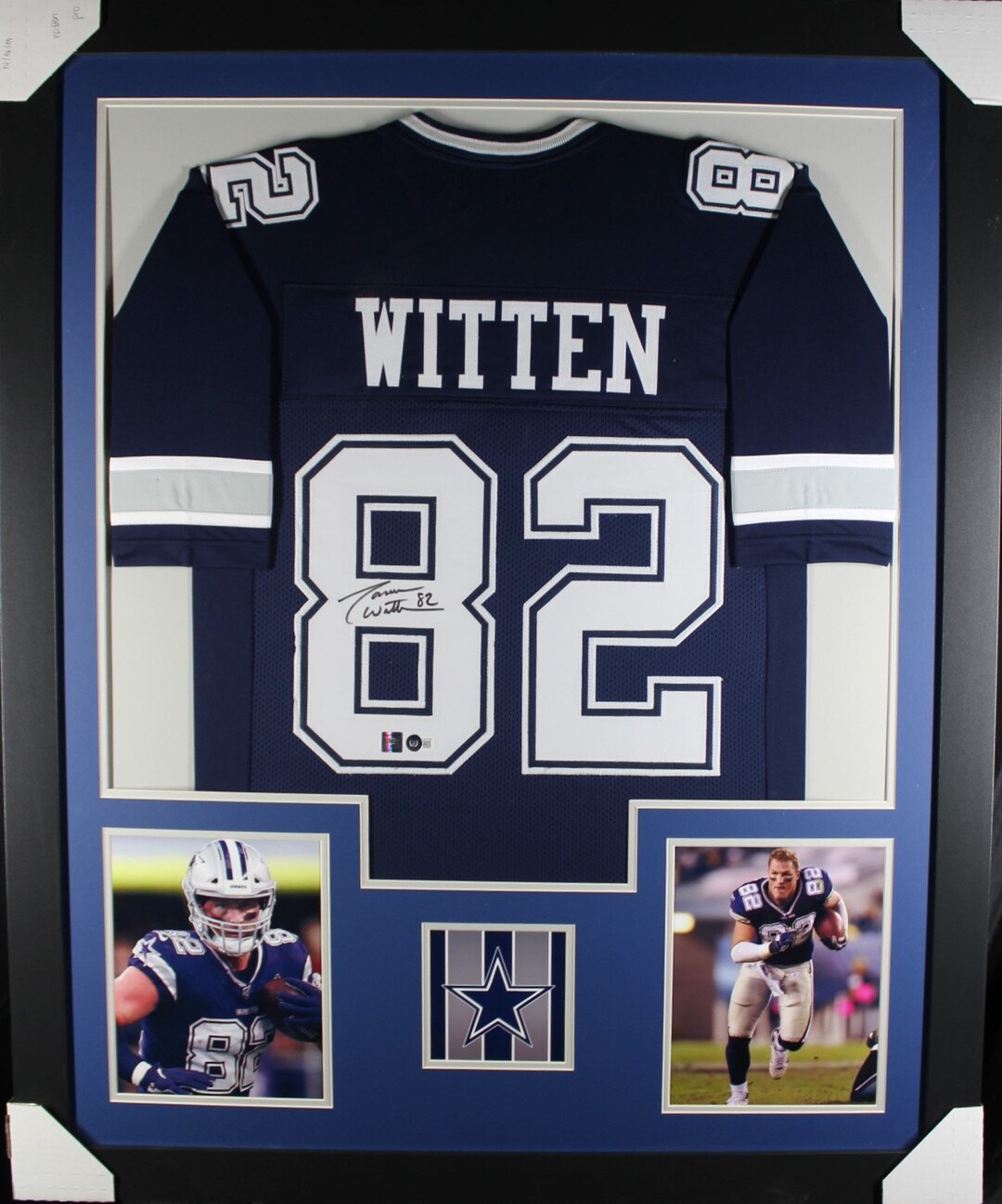 Jason Witten (dallas Cowboys Blue Tower) Signed Autographed Framed ...