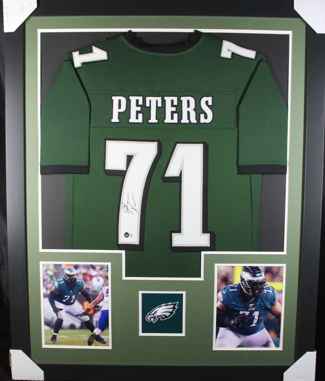 Jason Peters (philadelphia Eagles Green Tower) Signed Autographed ...