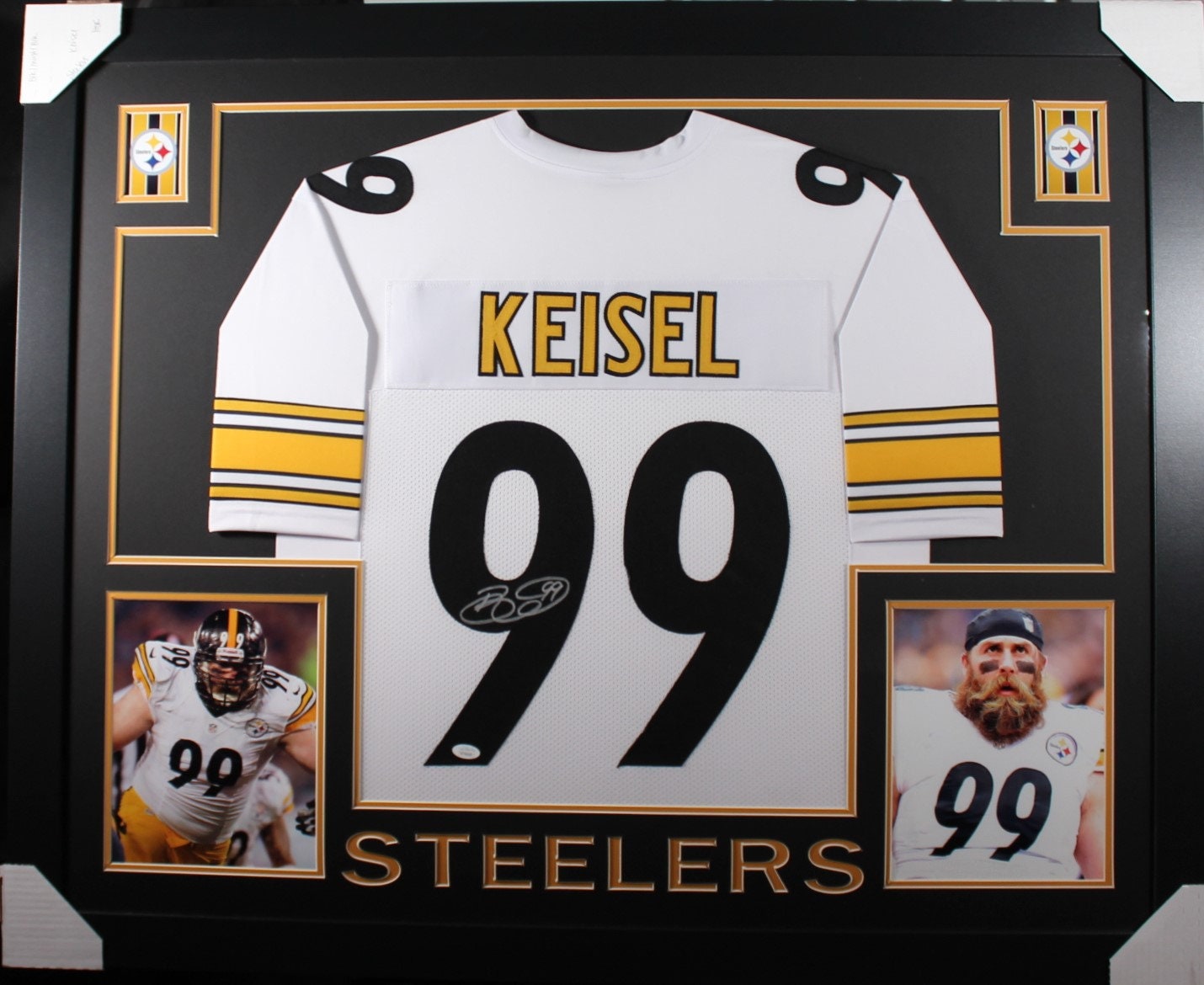 Brett Keisel (pittsburgh Steelers White Skyline) Signed Autographed ...