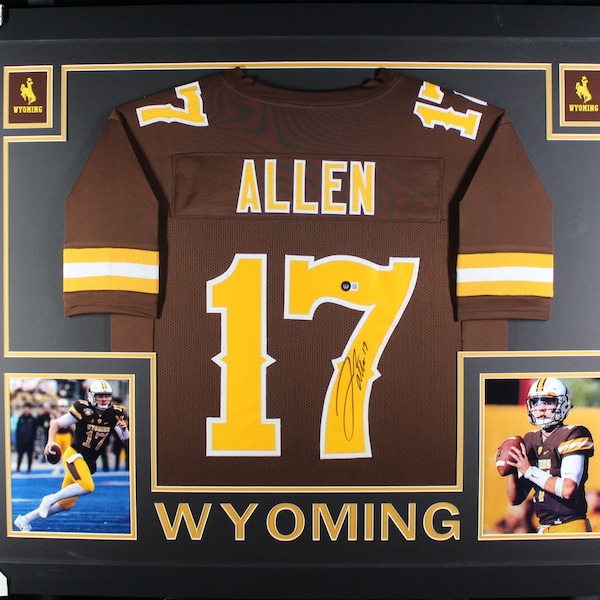 Josh Allen Wyoming Jersey - Etsy