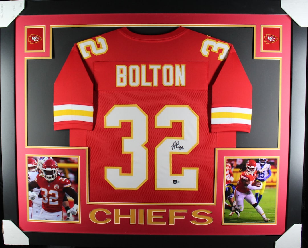 Nick Bolton (kansas City Chiefs Red Skyline) Signed Autographed Framed ...