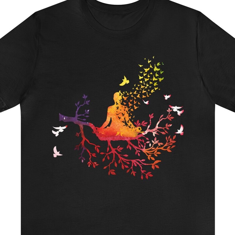 Meditation T Shirt - Etsy