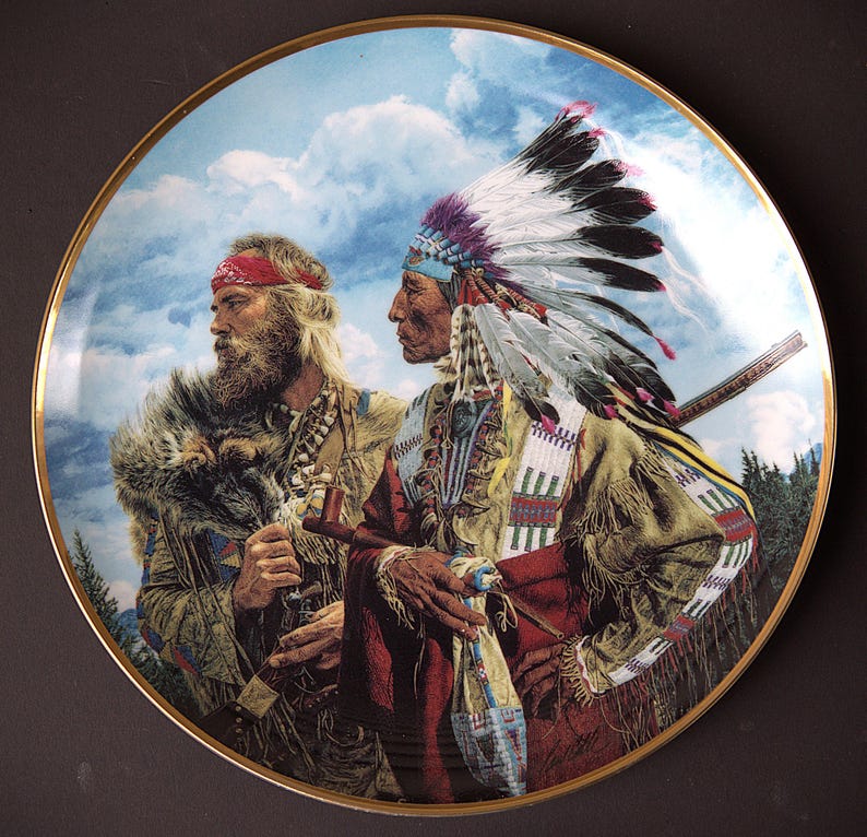 Native American Indian Collector Plates: 1992 Limited Edition Art by ...