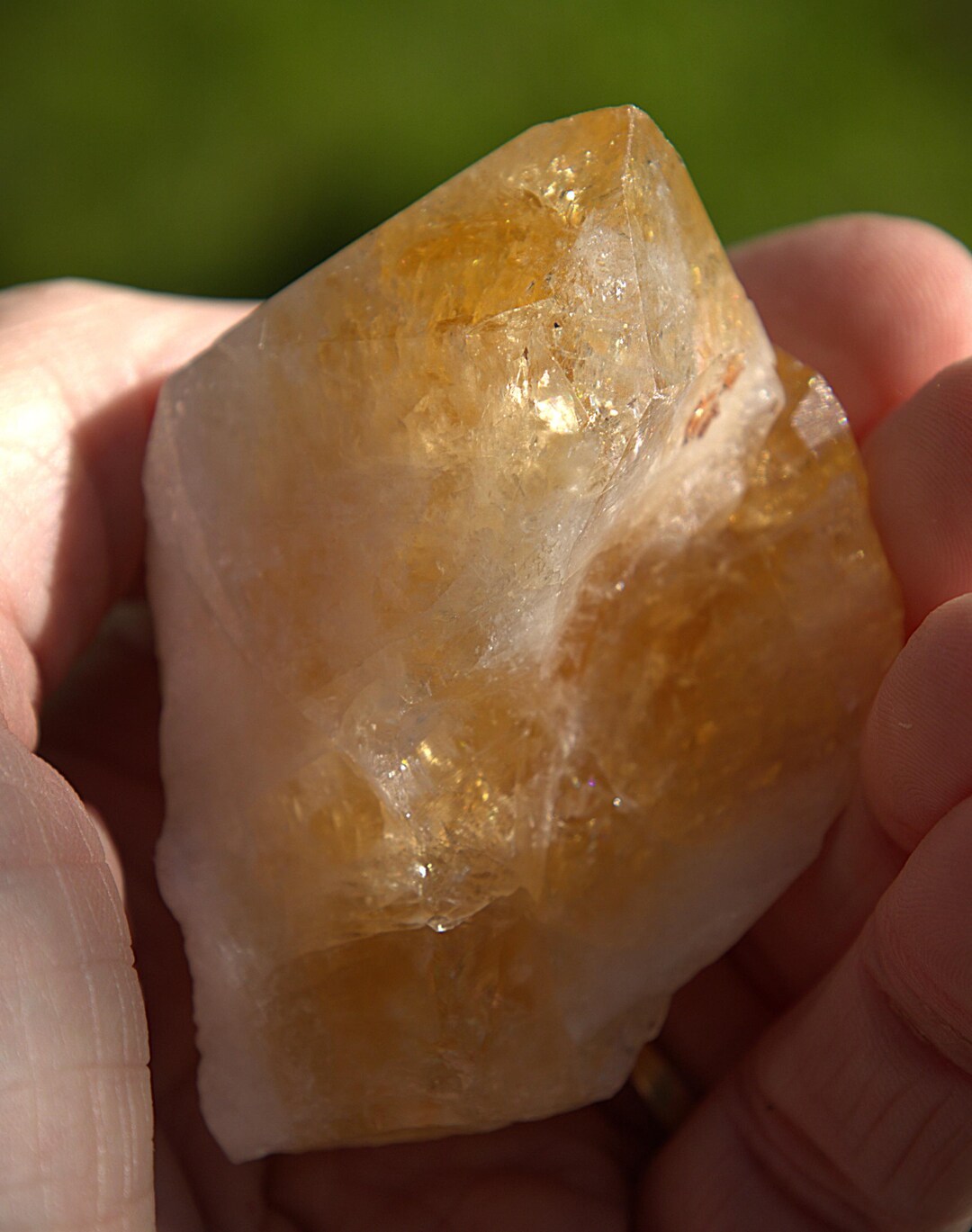 Natural Citrine Point: Abundance Crystal for Home Decor & Reiki - Etsy