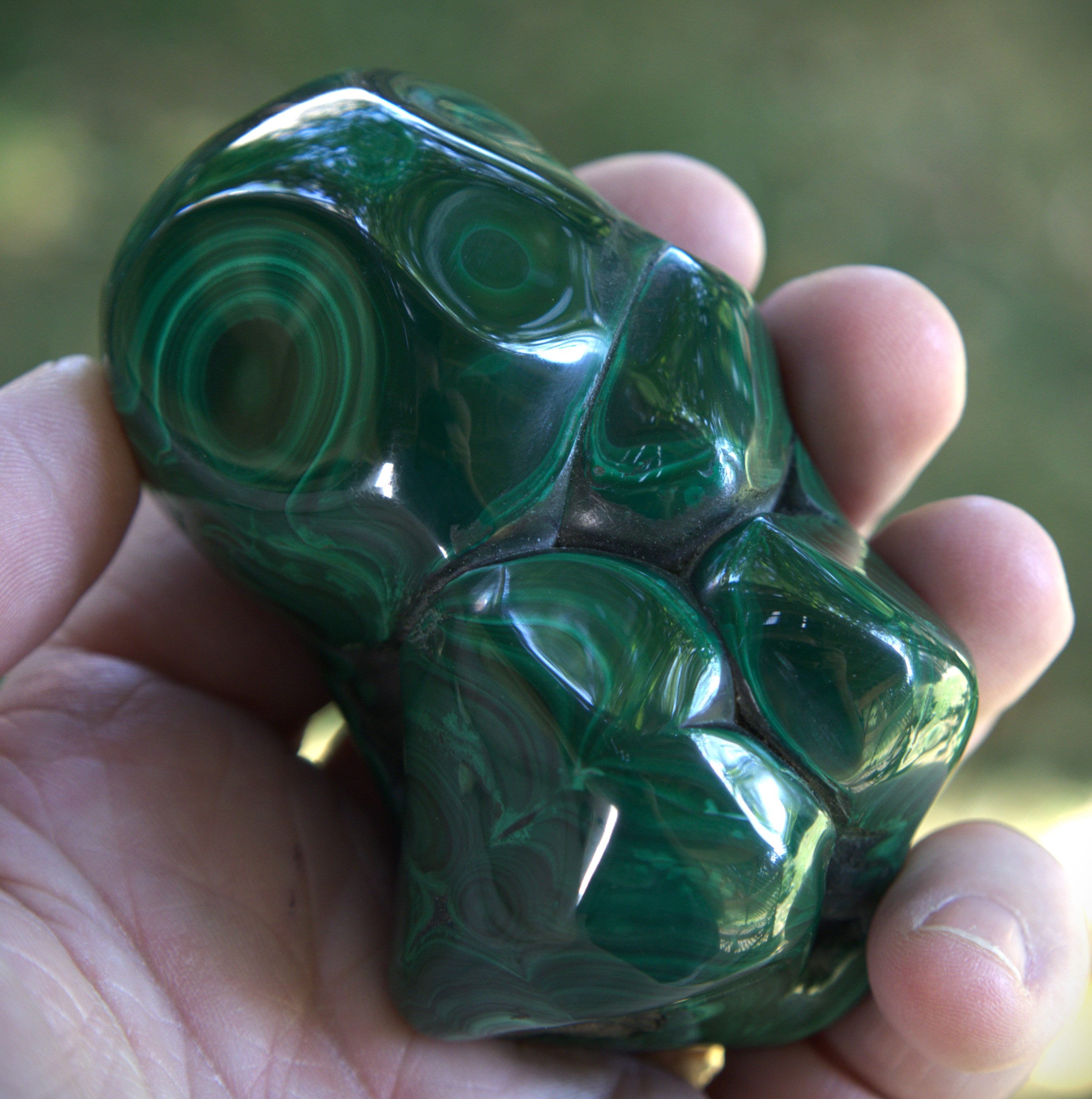 Beautiful Polished Malachite Slab Natural Malachite Slab - Etsy