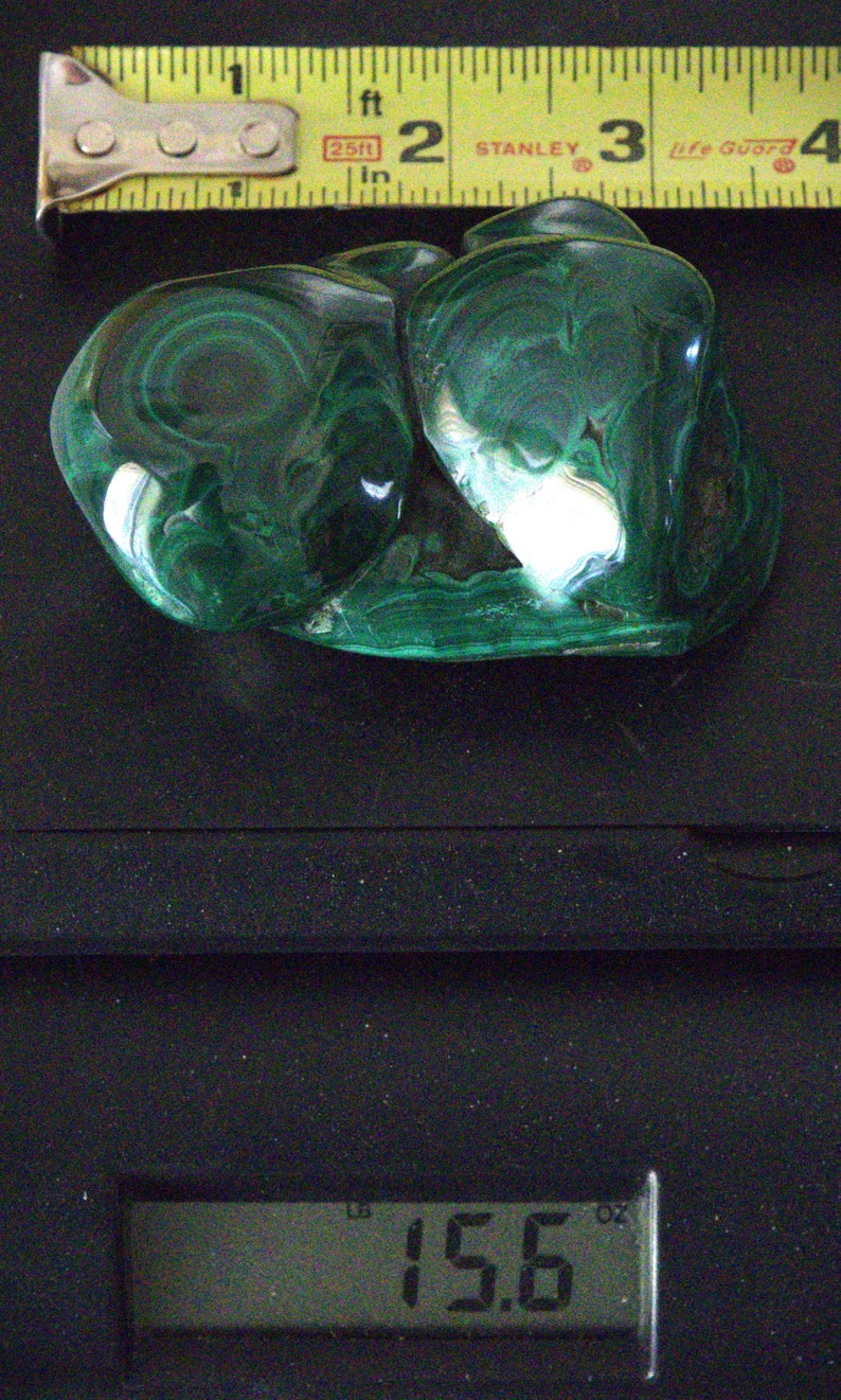 Beautiful Polished Malachite Slab, Natural Malachite Slab Specimen ...