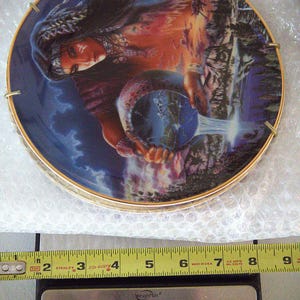 Native American Indian Collector Plates Set of 4 These Beautiful ...
