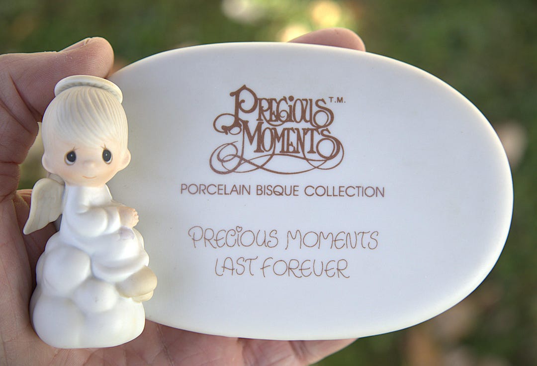 PRECIOUS MOMENTS COLLECTIBLE. the 1982 Collection Plaque "precious ...