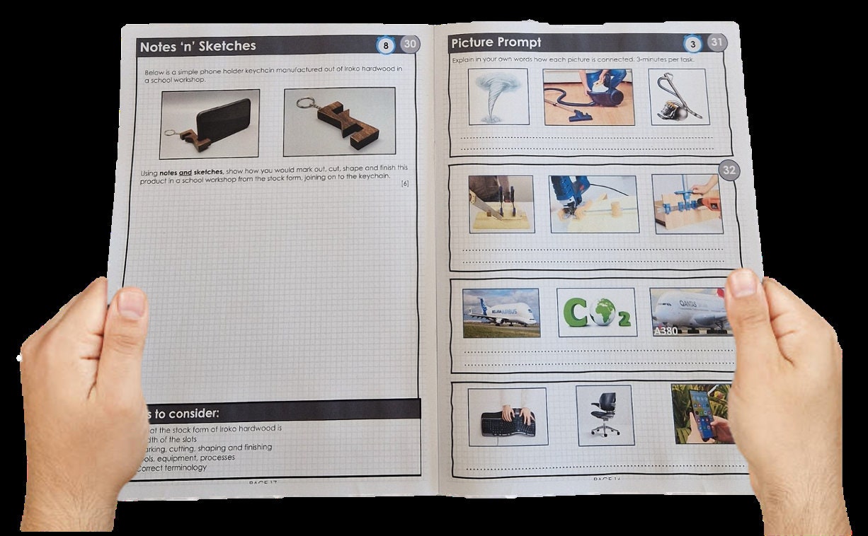 GCSE Design & Technology DT Product Design Revision Retrieval Activity ...
