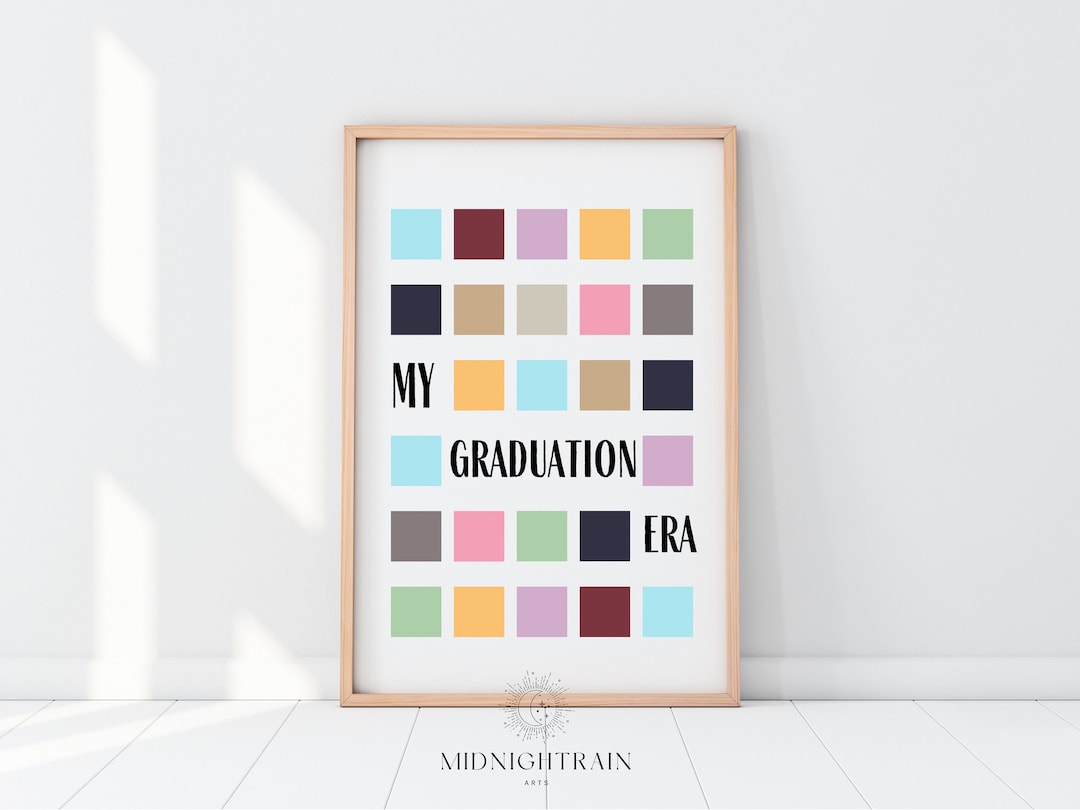 The Eras Graduation Poster | Swiftie Graduation, Swiftie Merch, Taylor ...