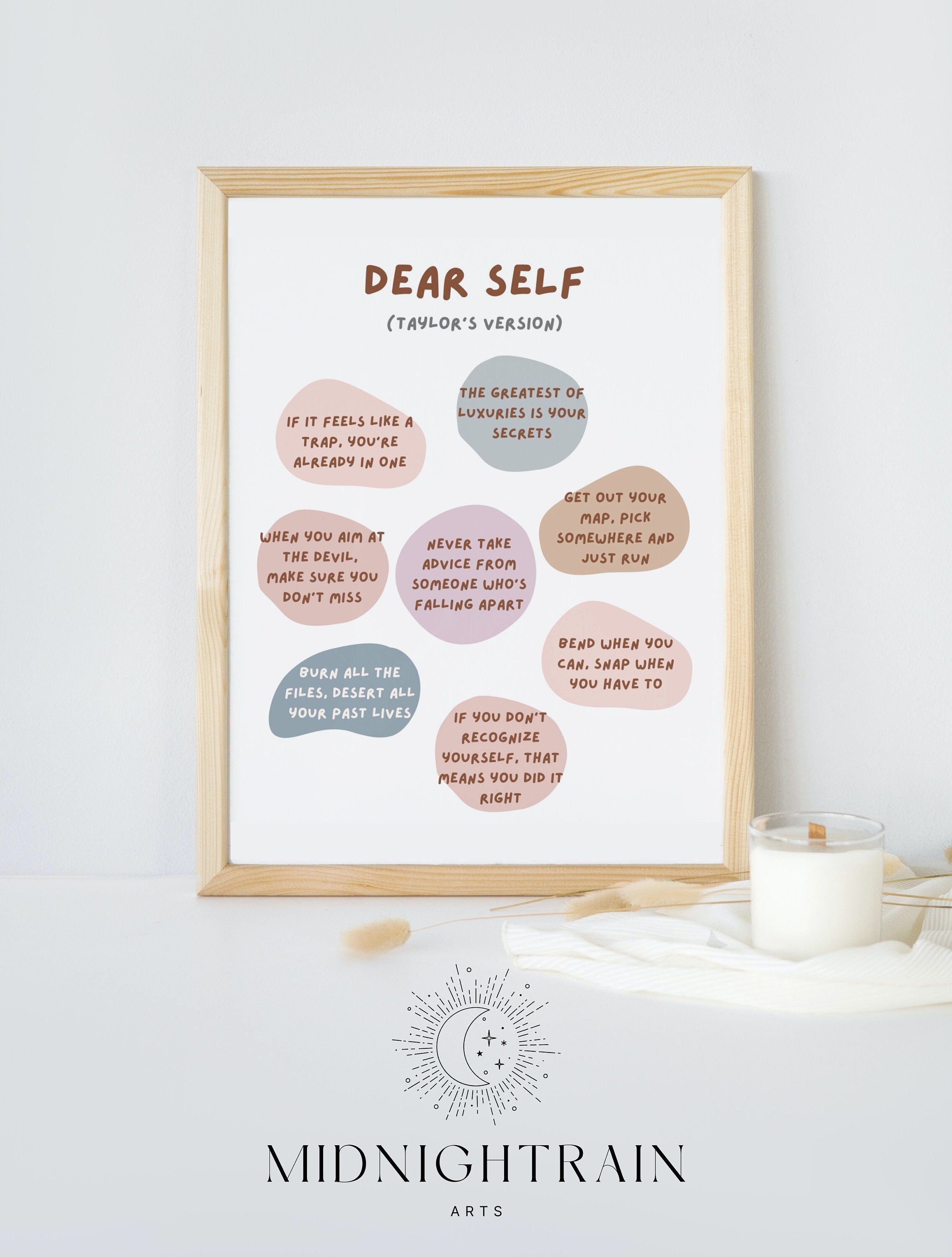 Taylor Swift Dear Reader Affirmations: Daily Reminders for Motivation ...