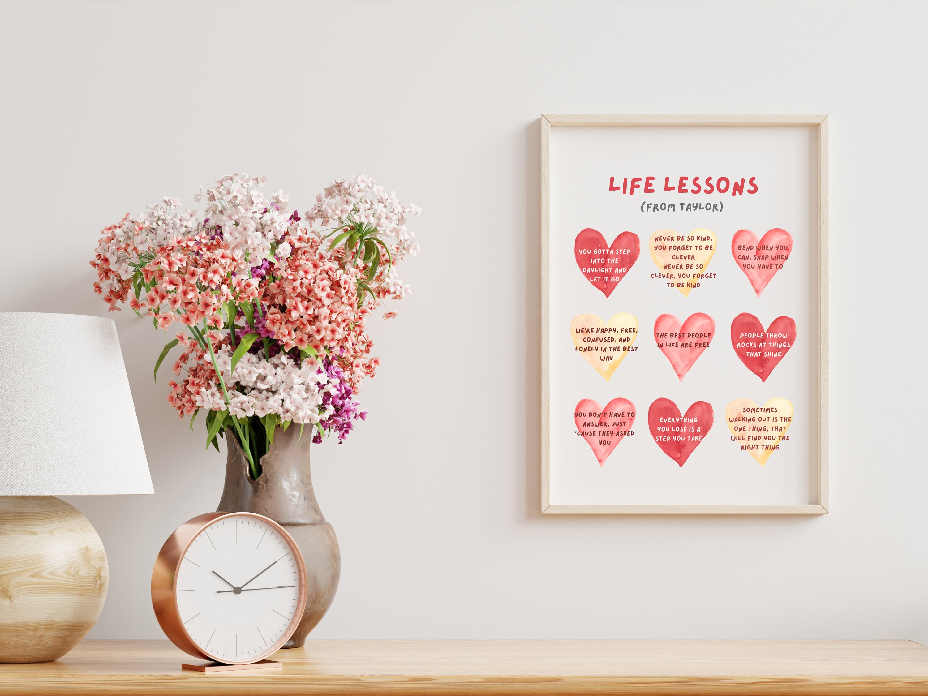 Life Lessons With Taylor Swift Lyrics | Life Advice, Taylor Swift Wall ...