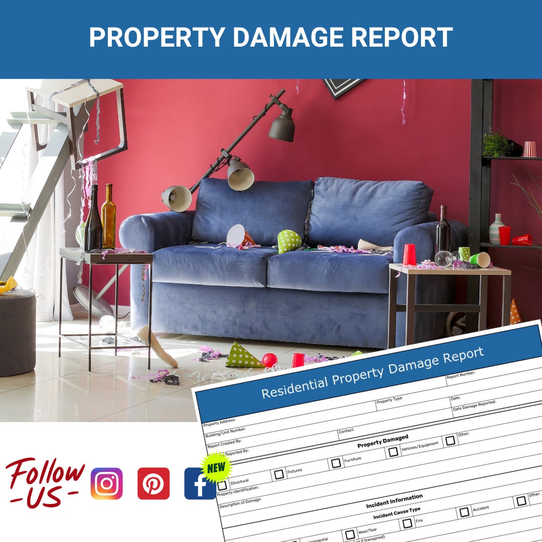 Property Damage Inspection Template - Etsy