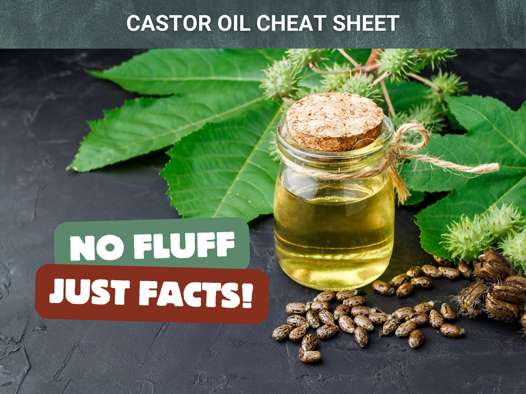 Castor Oil Cheat Sheet! What to Buy, Where to Put It and How Much to ...