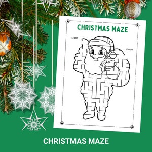 Christmas Activity Book and Bonus Sleepy Elf Coloring Book! - Etsy
