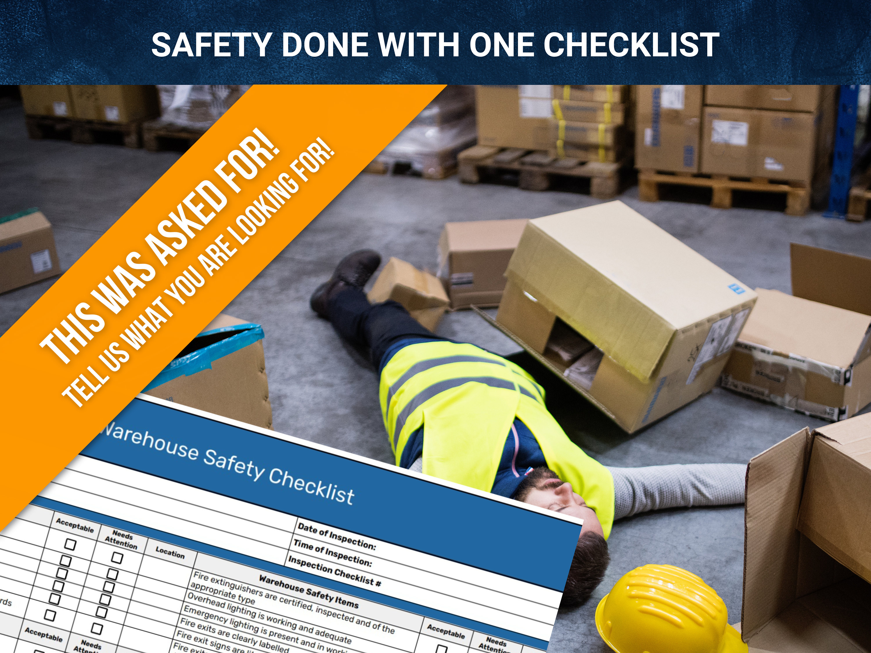 Warehouse Safety Checklist Template - Etsy