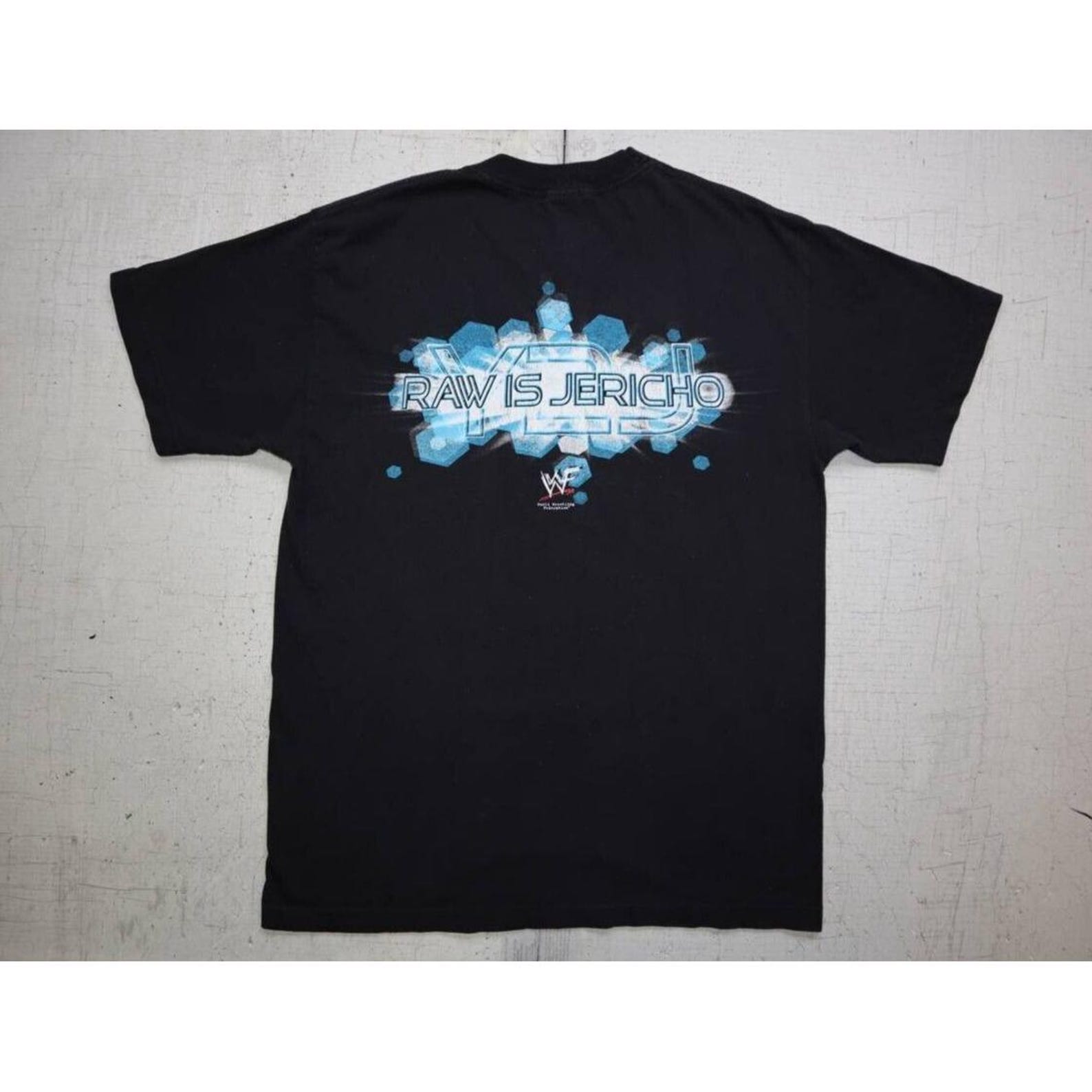 VINTAGE 1999 Chris Jericho Y2J “raw is Jericho” Shirt Adult Size Large ...