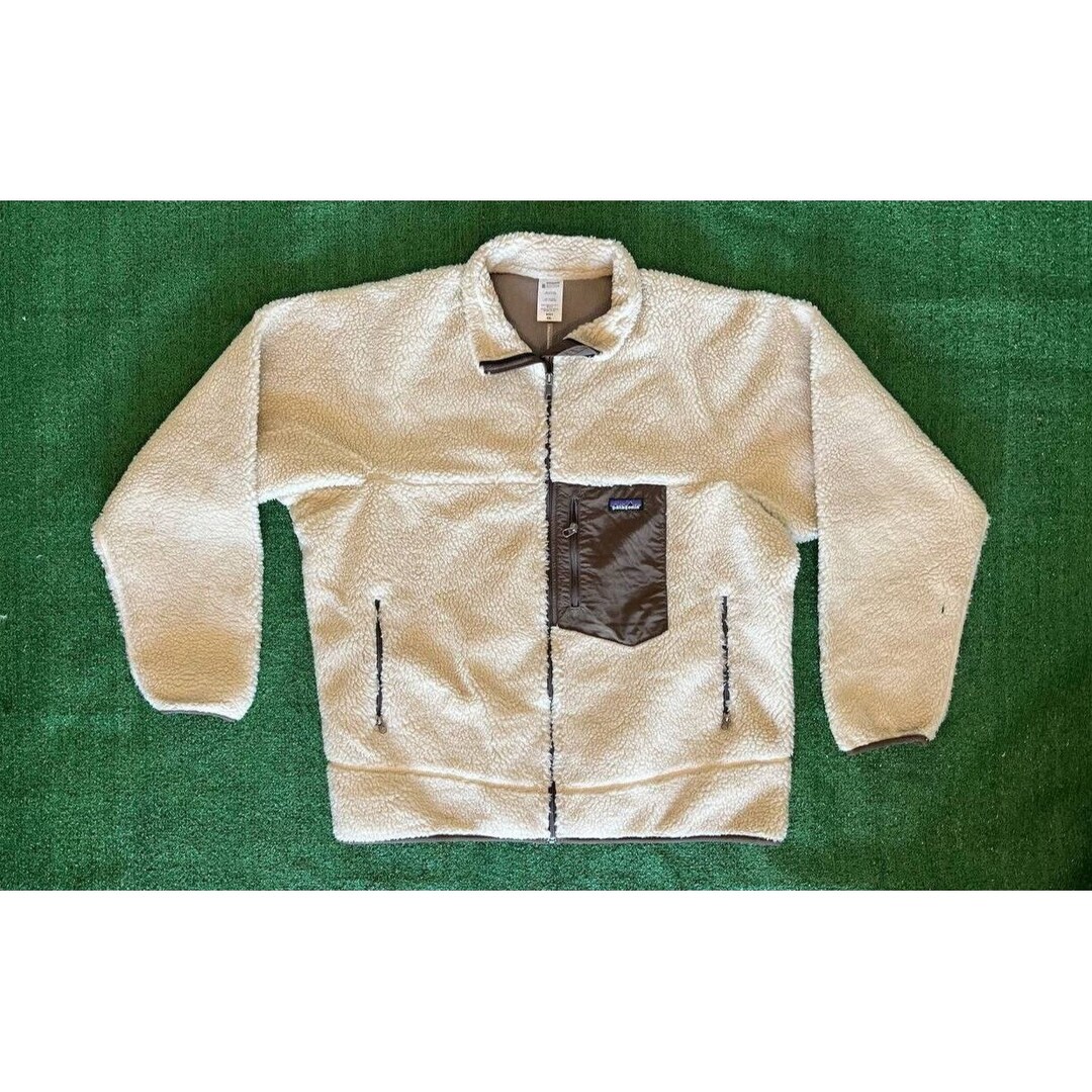 Patagonia Deep Pile Fleece Retro-x Oatmeal Tan Brown Size XXL - Etsy