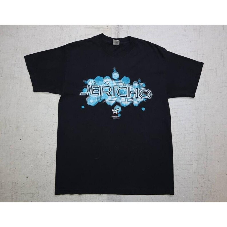 VINTAGE 1999 Chris Jericho Y2J “raw is Jericho” Shirt Adult Size Large ...