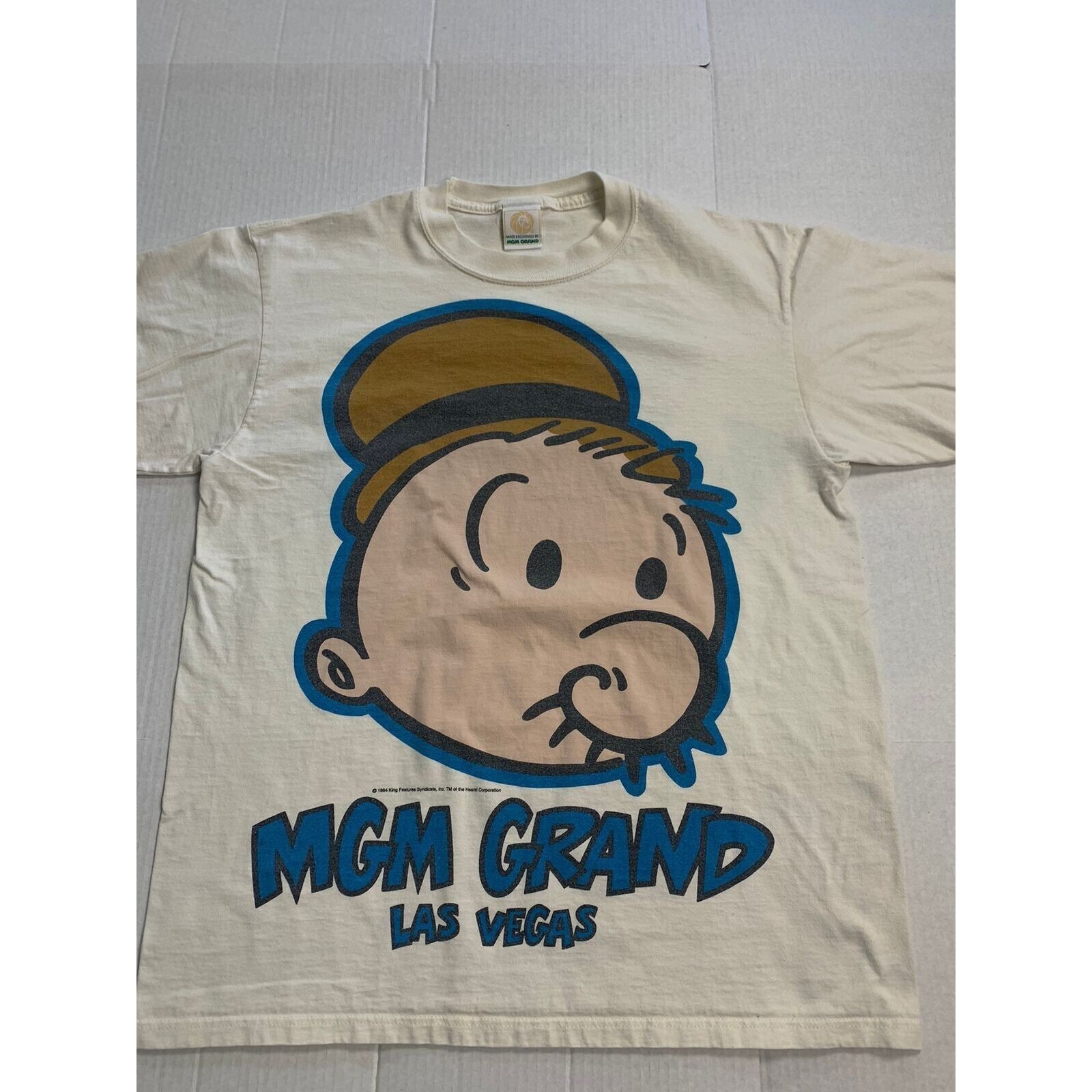 Vintage Popeye MGM Grand Las Vegas T Shirt Size Large 1994 - Etsy
