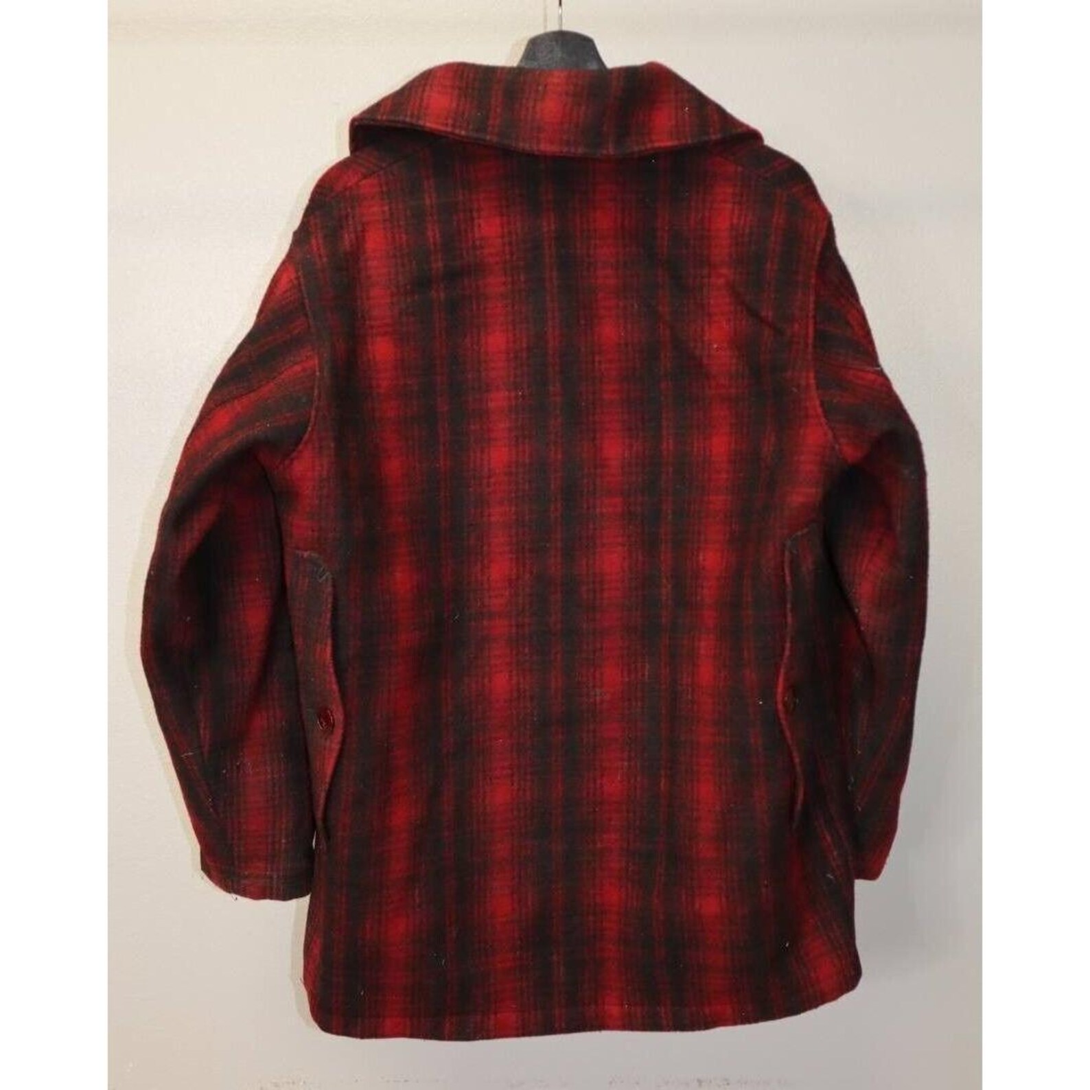 Vtg 70s WOOLRICH Mackinaw Plaid Hunting Jacket Wool Work USA Sz 40 - Etsy