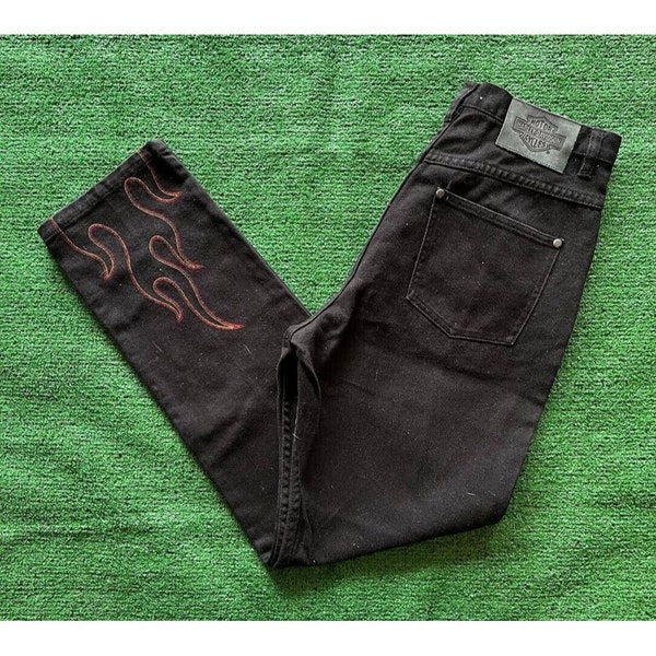 Flame Jeans - Etsy