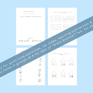Printable Preschool Brain Booster Bundle | Kid's Workbook | Toddler ...