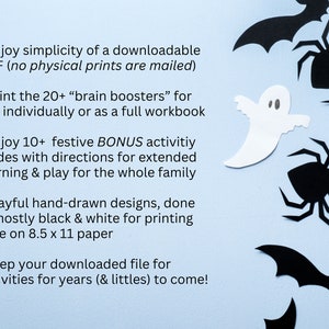 Printable Preschool Halloween Brain Booster Bundle Activity - Etsy