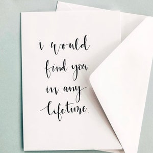 Custom Handwritten Cards Personalized Gifts - Etsy