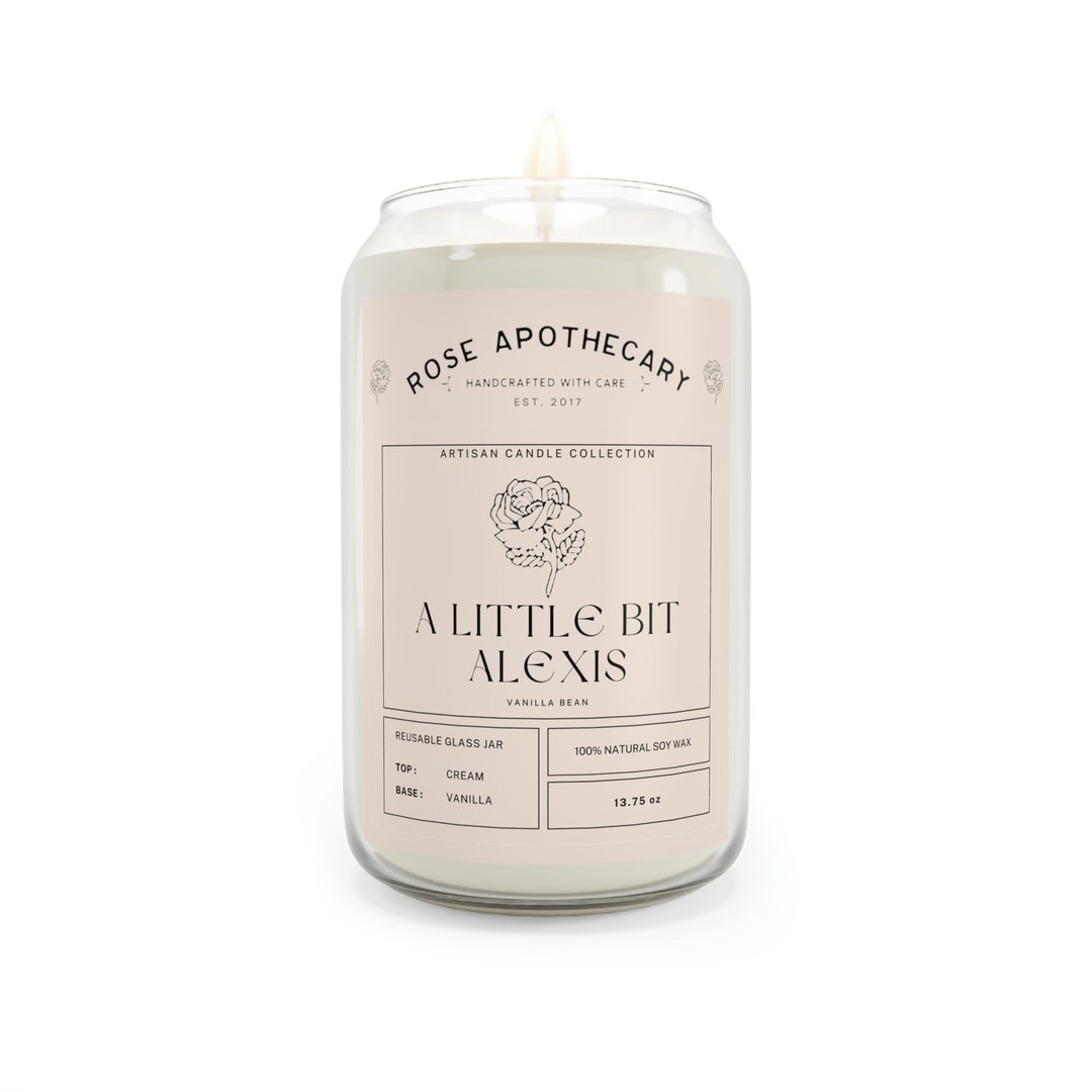 A Little Bit Alexis Rose Apothecary Collection, Scented Candle, Schitts ...