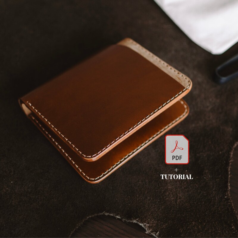 Leather Bifold Wallet Pattern - Etsy