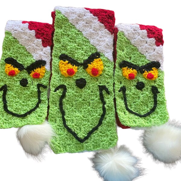 Grinch Scarf Pattern - Etsy