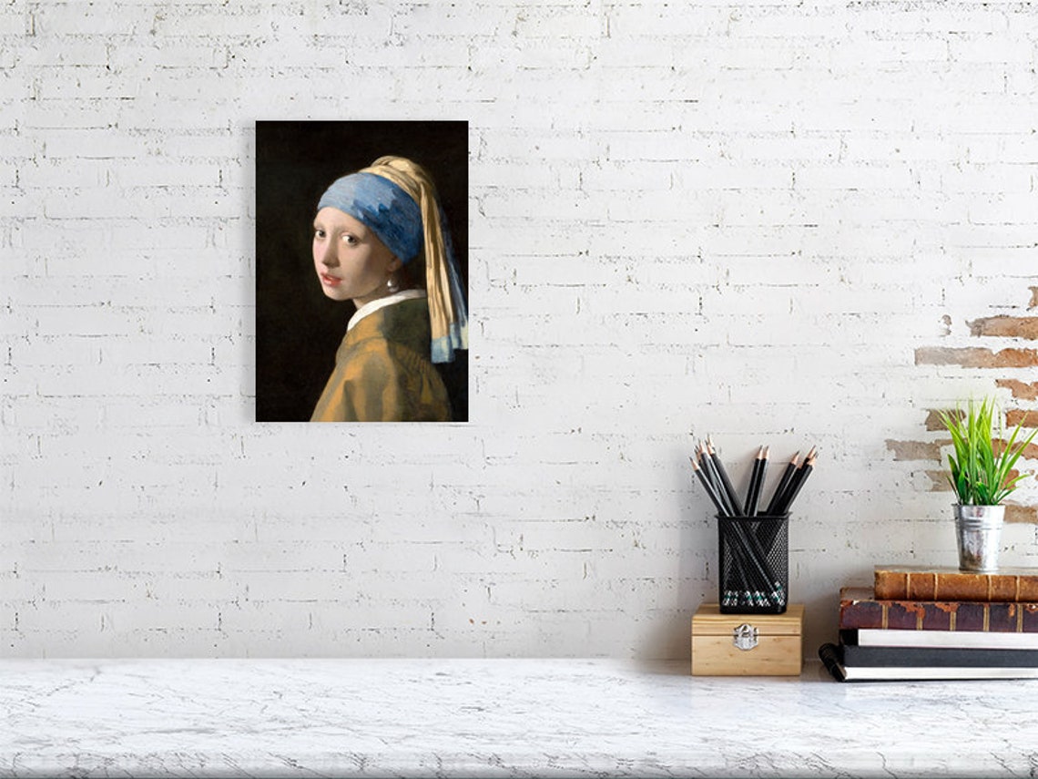 Johannes Vermeers Reproduction Girl With a Pearl Earring ca. 1665 ...
