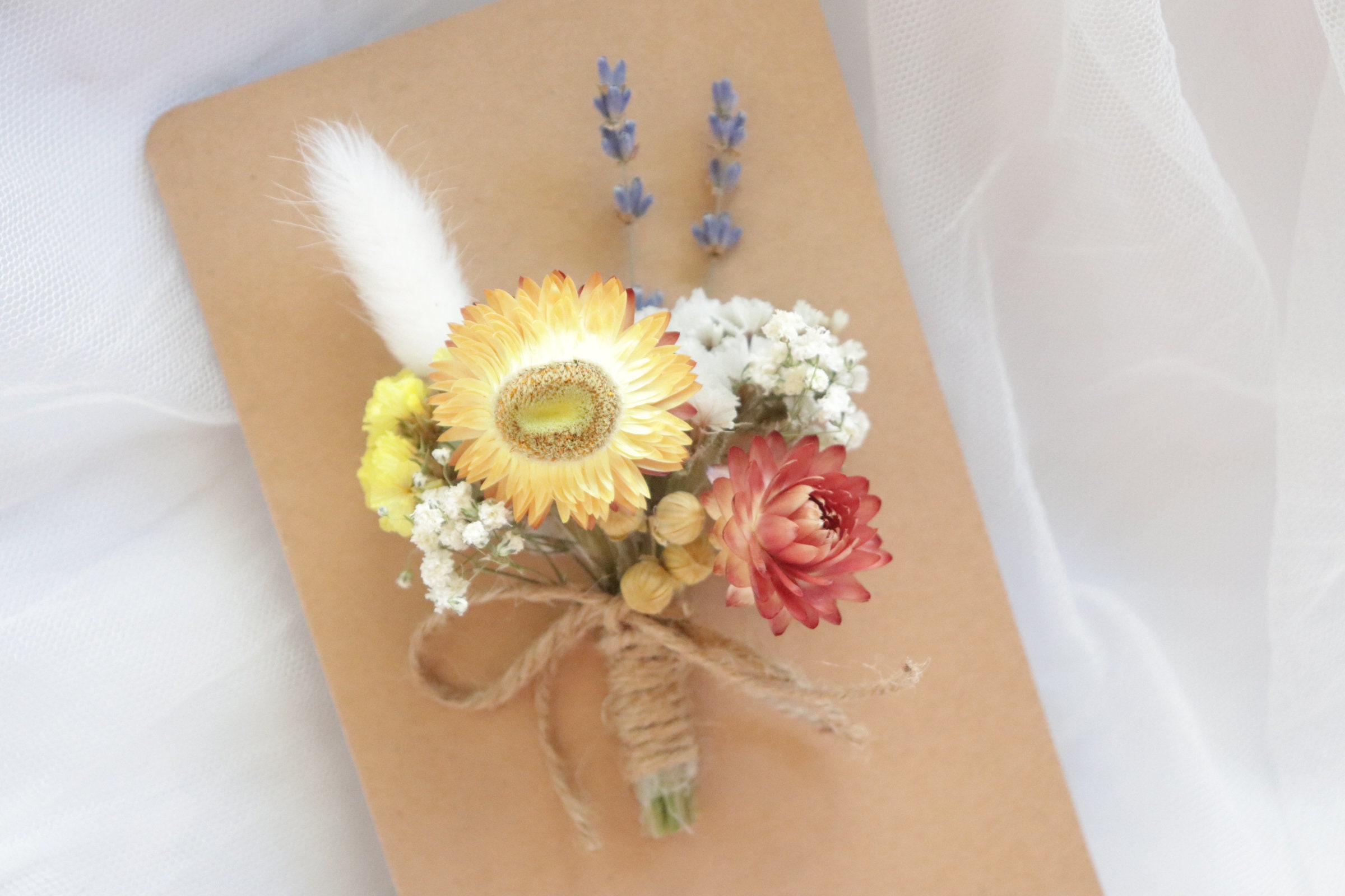 Dried Flowers Card - Etsy
