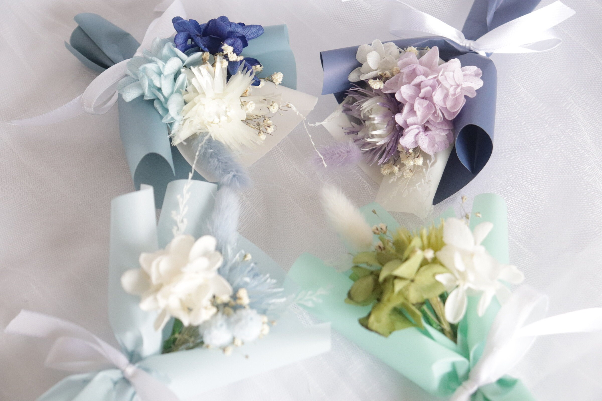 Mini Preserved and Dried Flower Bouquet - Etsy