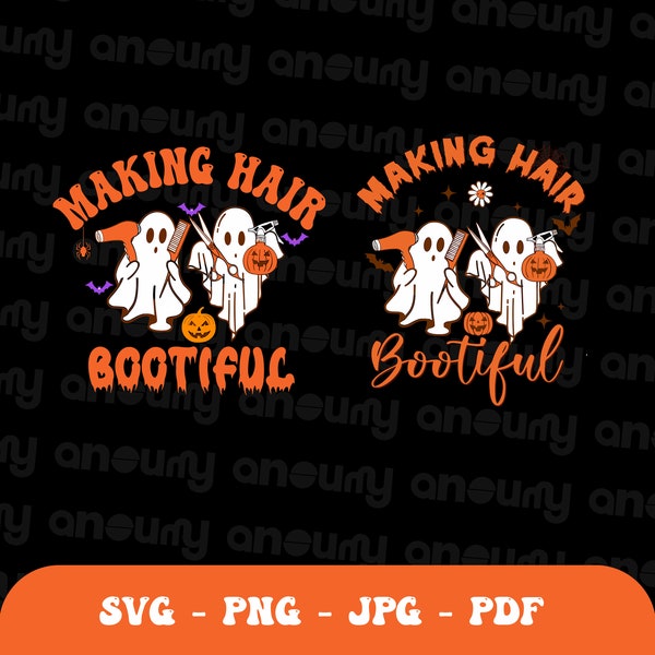 Halloween Hair Stylist Png - Etsy