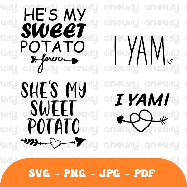 Shes My Sweet Potato Svg Etsy