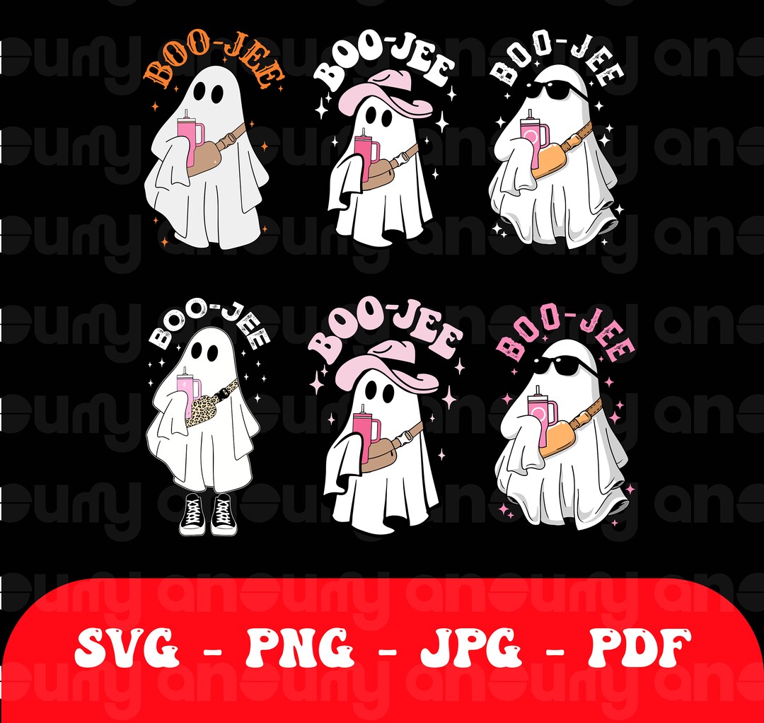 Boo Jee Png, Boo Sheet Png, Boojee Ghost, Trendy Halloween Svg, Cute ...