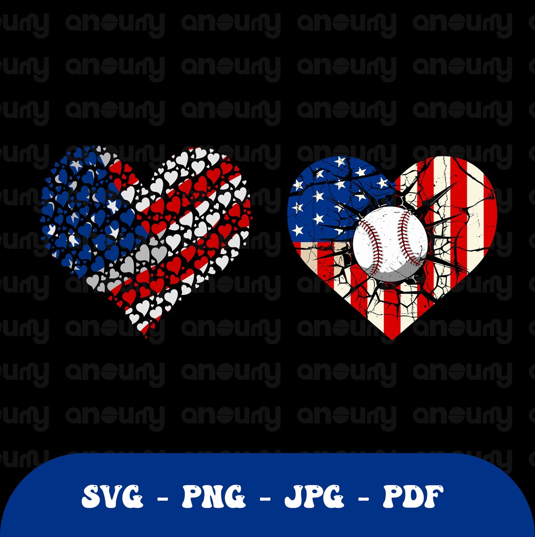 Baseball Heart Png, Baseball Sublimation Design Png,baseball Heart Svg ...