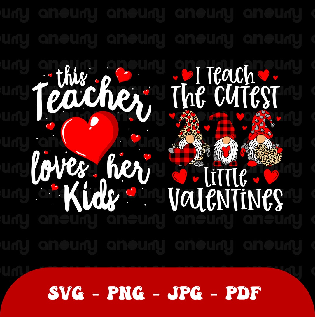 Retro Valentine Svg Png, Teacher Valentine Png, Funny Heart Pencil ...