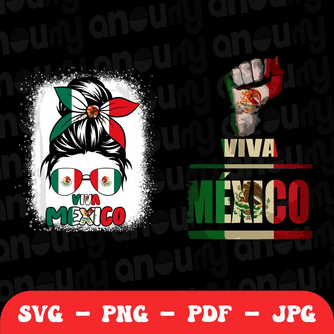 Viva Mexico svg Independencia de Mexico sombrero svg - Etsy France