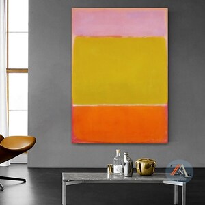Mark Rothko No.7 Wall Decor, Mark Rothko Prints, Mark Rothko Canvas ...
