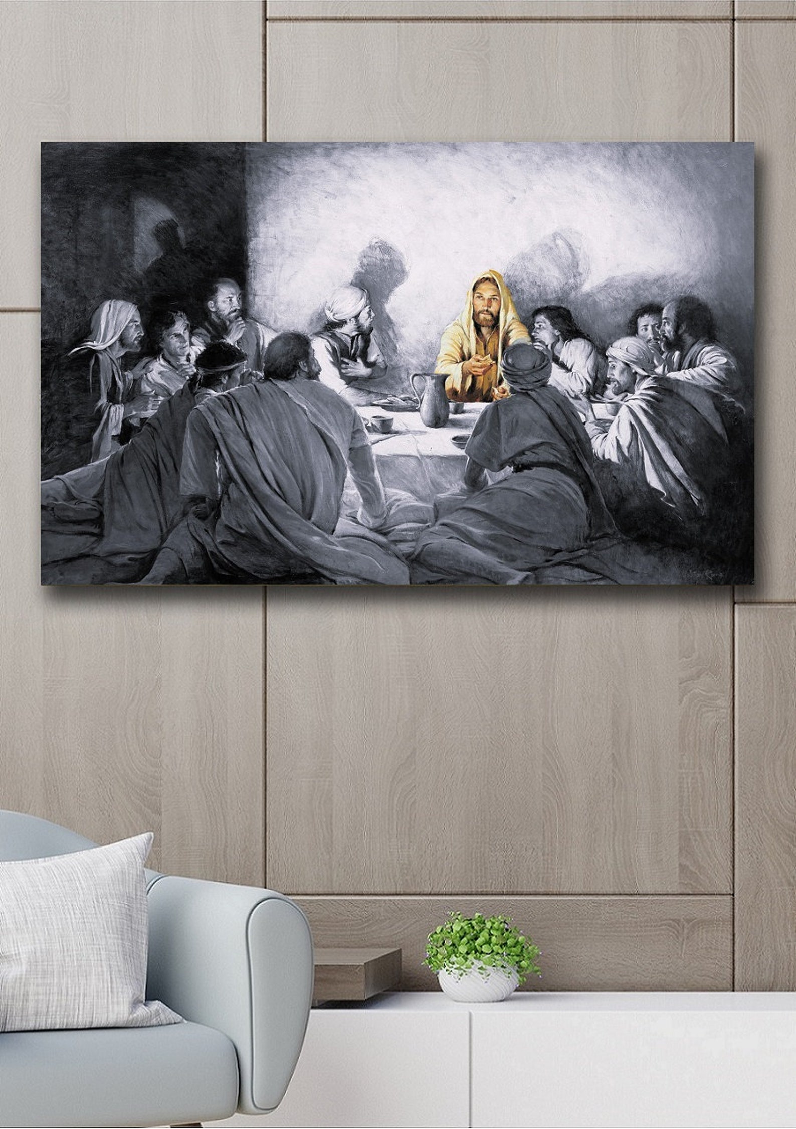 Last Supper Wall Decor, Last Supper Wall Art, Last Supper Artwork ...