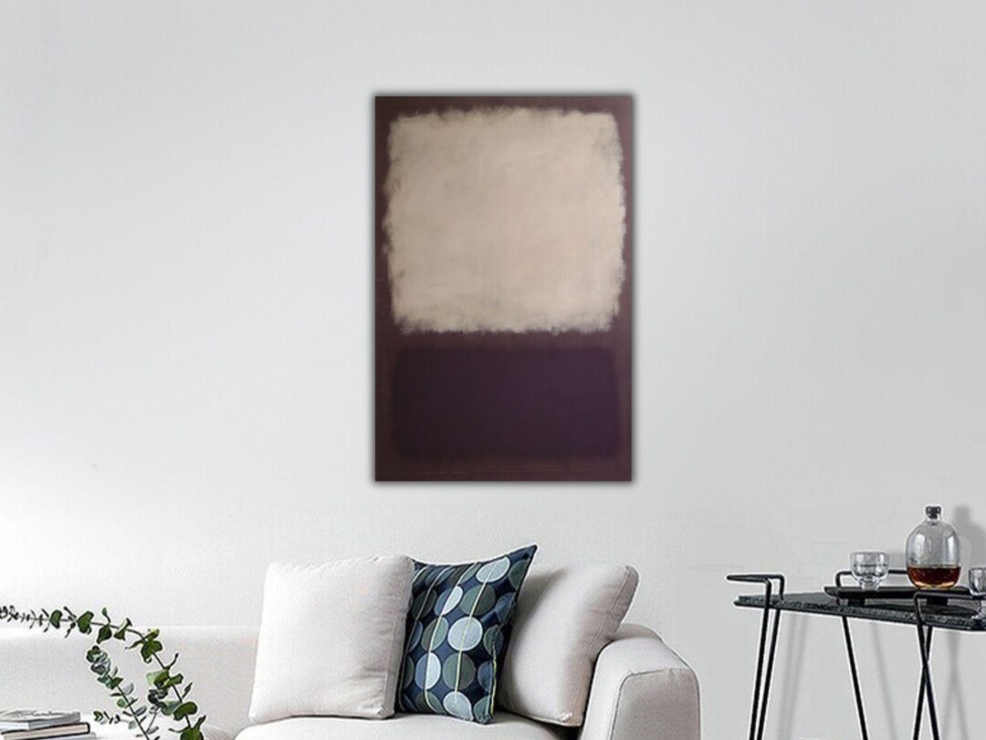 Mark Rothko Blue and Gray Print, Rothko Canvas Print, Mark Rothko ...