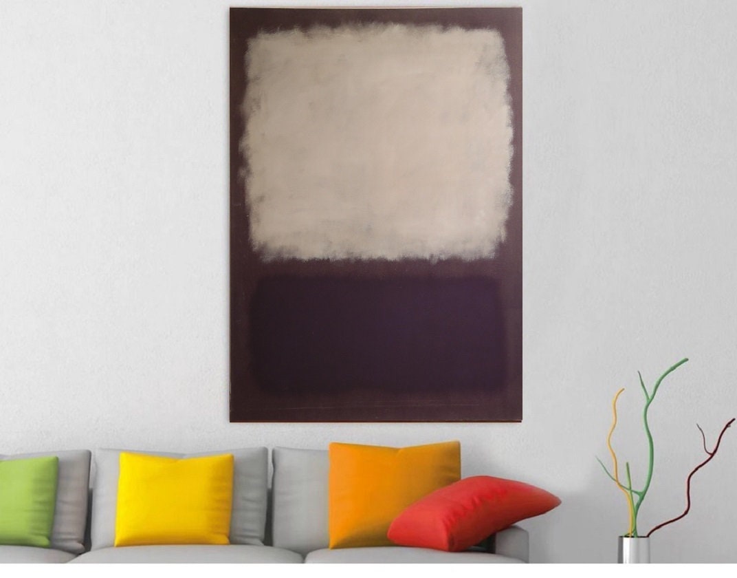 Mark Rothko Blue and Gray Print Rothko Canvas Print Mark - Etsy Canada