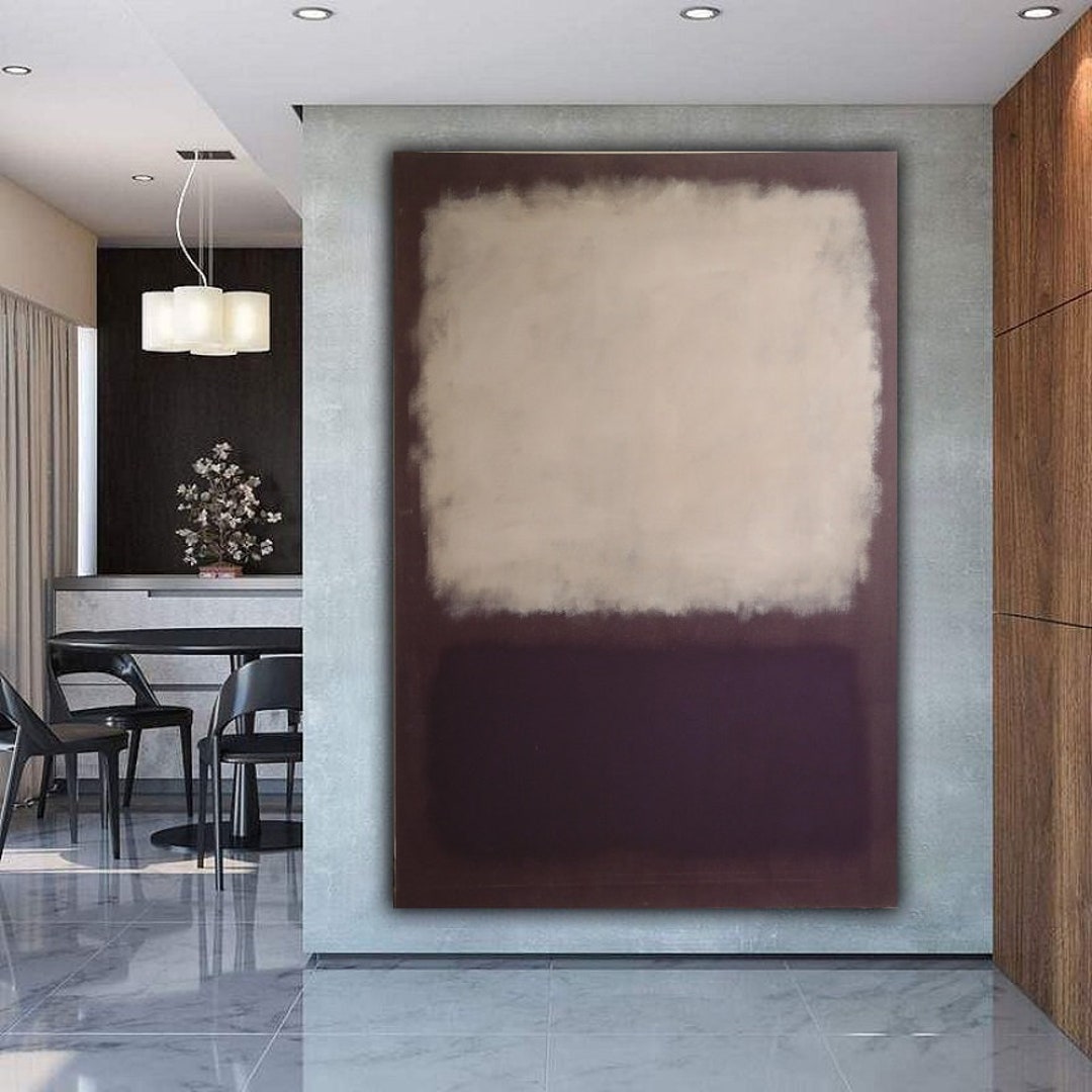 Mark Rothko Blue and Gray Print, Rothko Canvas Print, Mark Rothko ...