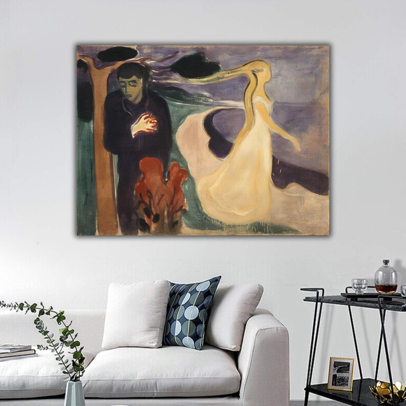 Separation by Edvard Munch Canvas Print, Edvard Munch Wall Art ...