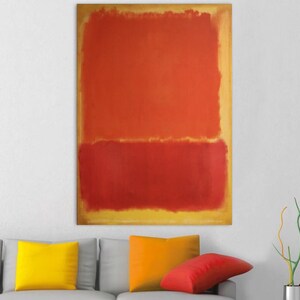 Mark Rothko (no. 12) 1951 Print, Mark Rothko Canvas Print, Mark Rothko ...