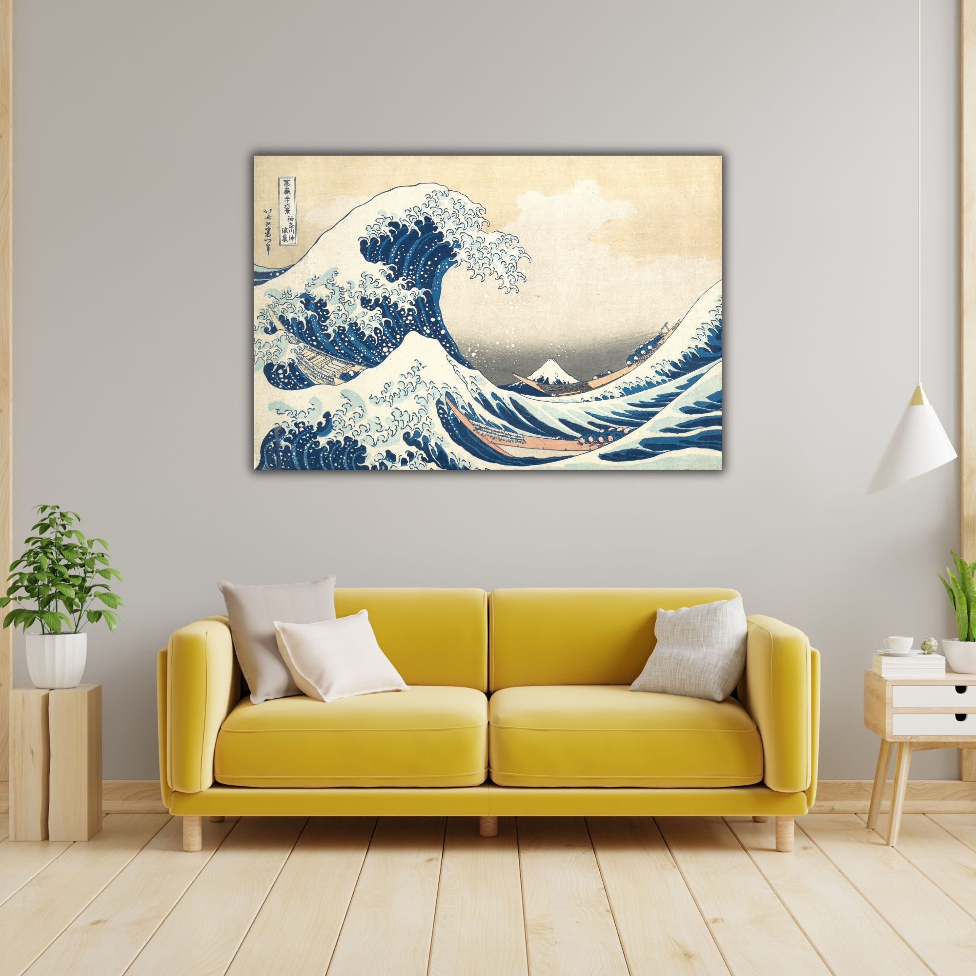 The Great Wave off Kanagawa Hokusai Art Print Japanese - Etsy